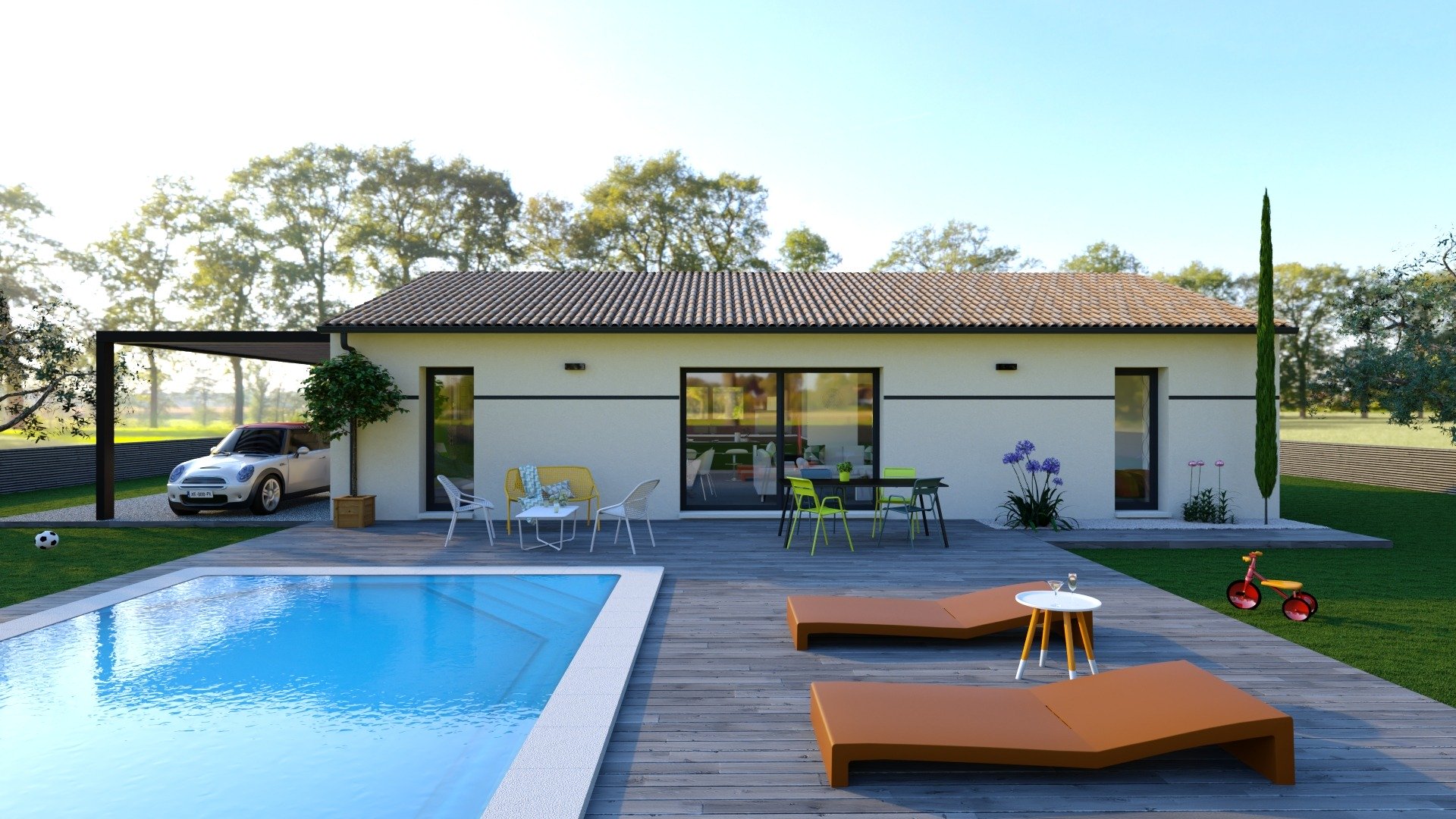 Modèles de maison - Maisons neuves individuelles