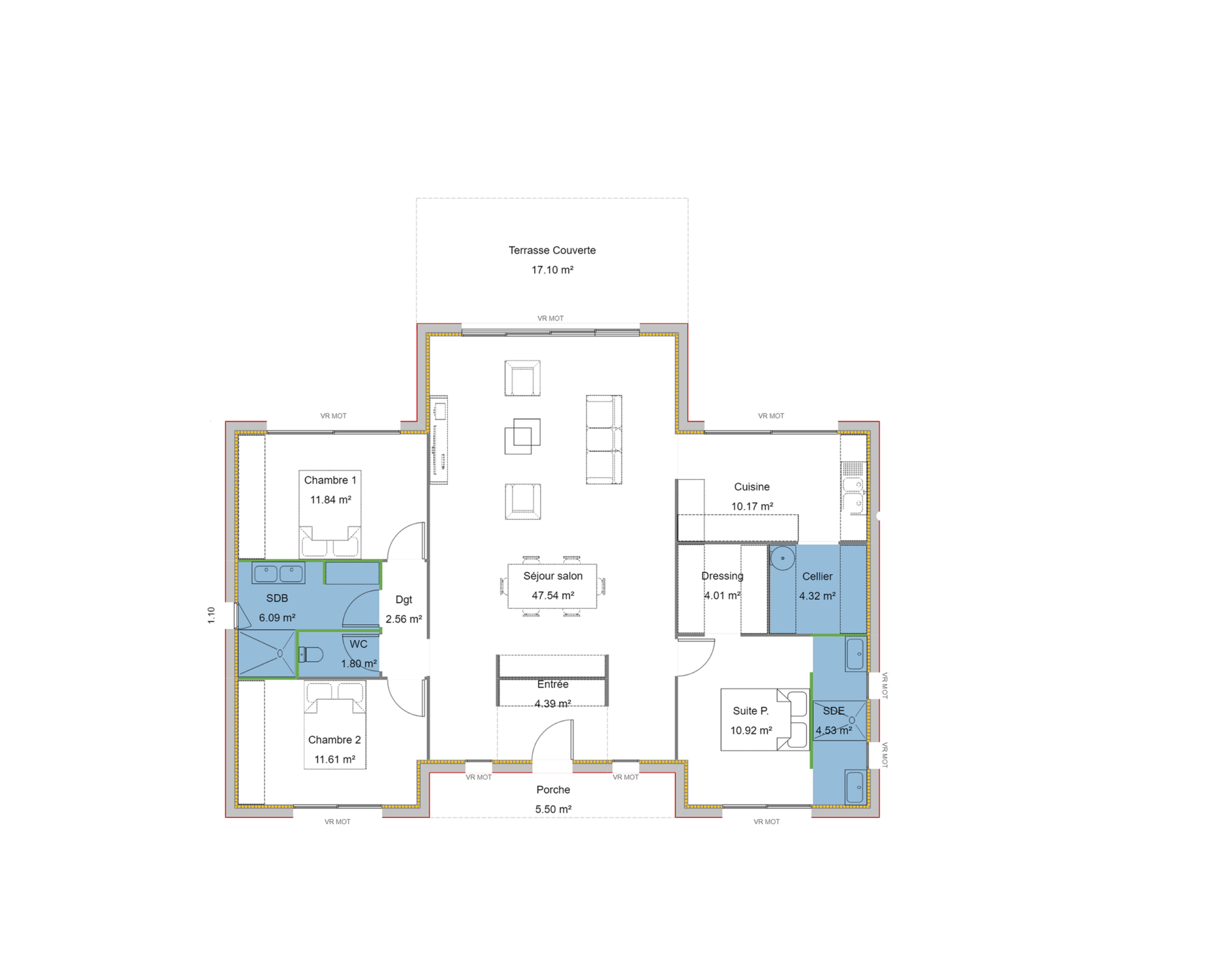Modèle de maison individuelle - Pin - Demeures Côte Argent