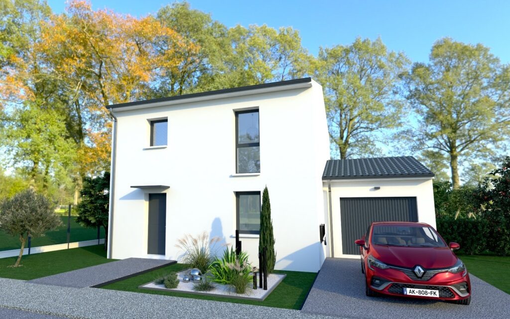 Modèle de maison individuelle - POP! Etage - Demeures Côte Argent